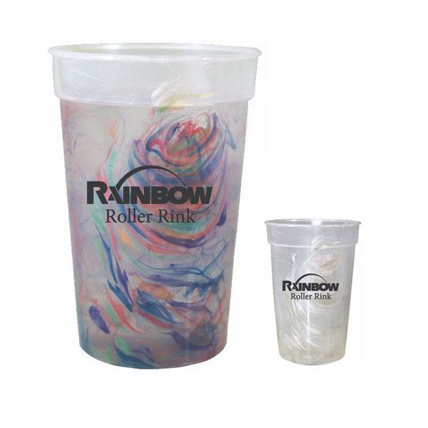 Wholesale Confetti Stadium Cups | Custom Color Change Stadium Cups