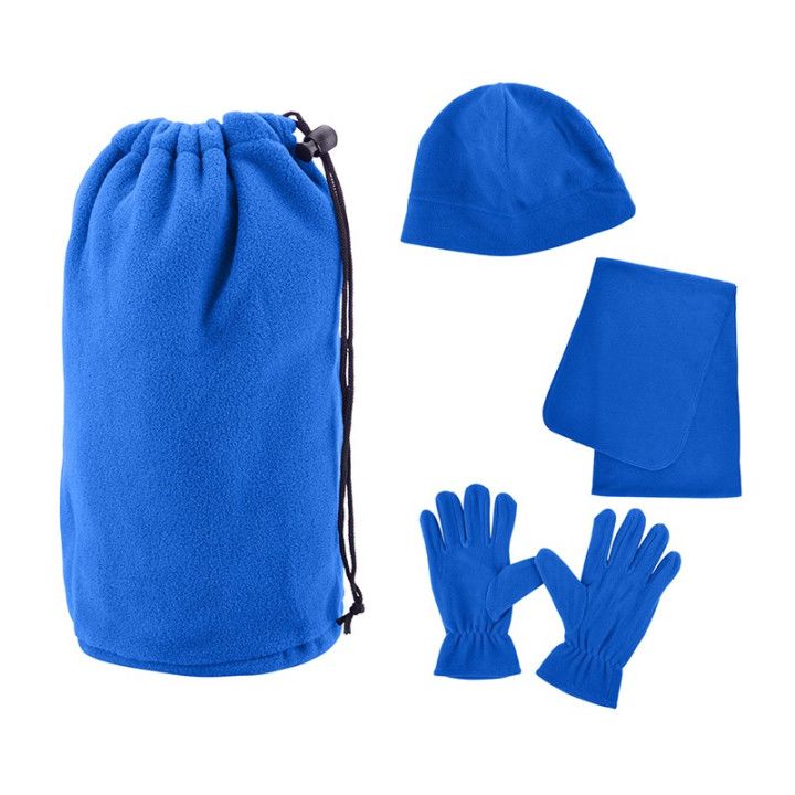 Custom Embroidered Fleece Winter Set | Promotional Winter Accessories