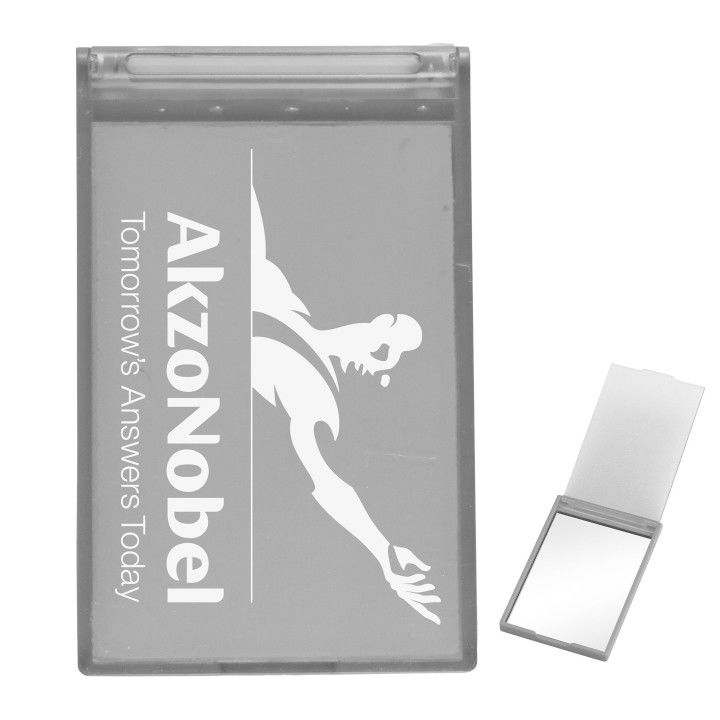 Personalized Rectangular Compact Mirror | Branded Locker Mirrors