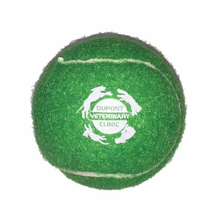 Logo Pet Fetch Toy Tennis Ball | Custom Dog Gifts