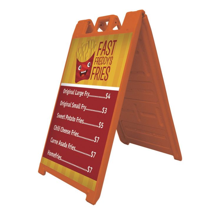 Full Color Signicade A-Frame Kit | Custom Business Signs