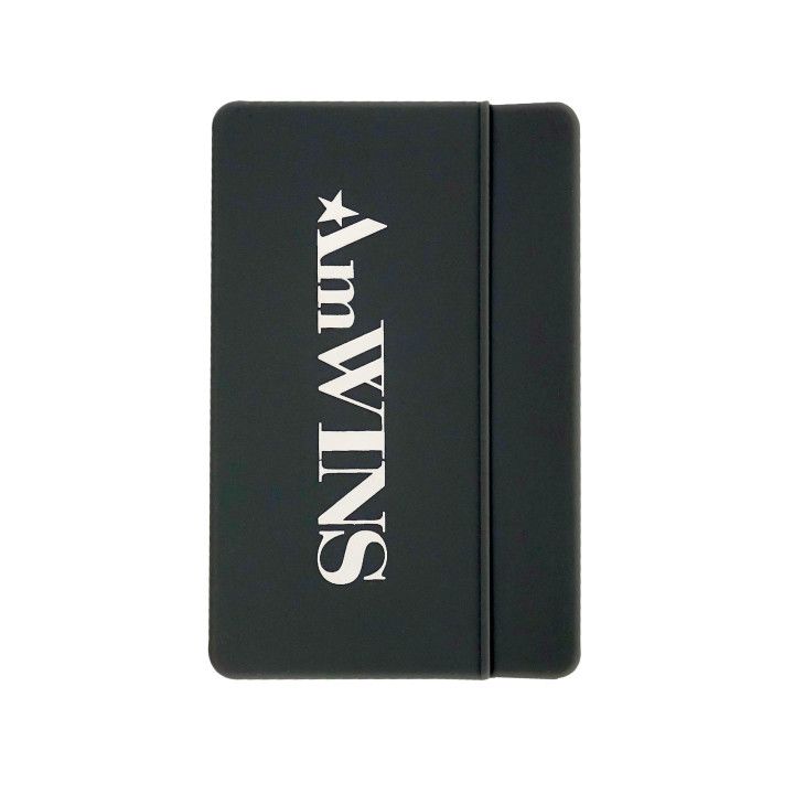 Custom Logo Silicone Smart Side Wallet | Imprinted Tech Gifts