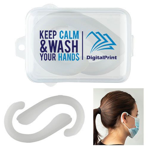 Custom Mask Ear Guard | Imprinted Protective Masks