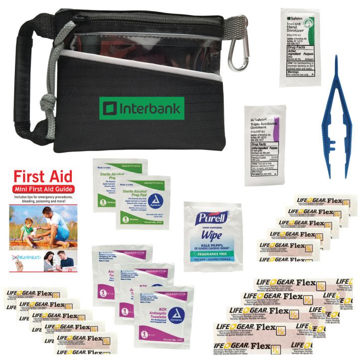 Go Safe First Aid Kit with Imprint | Promotional Safety Supplies