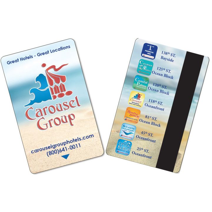 Custom Imprinted Magnetic Stripe Access Card