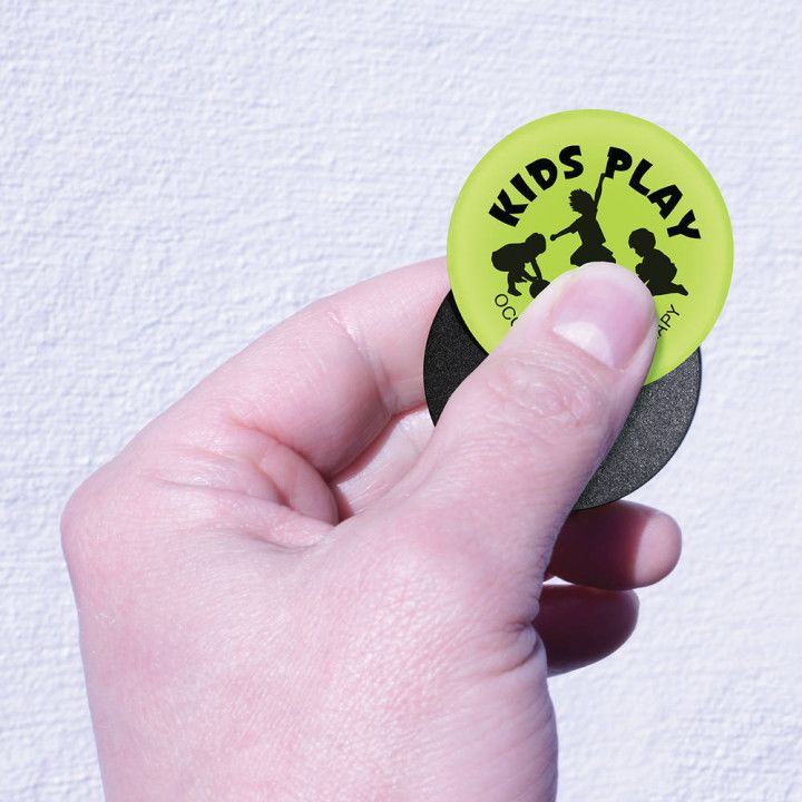 Logo Imprinted Magic Sliderz Fidget Discs | Custom Fidget Toys