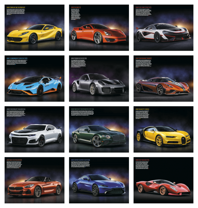 Premium Appointment Calendar - Exotic Cars | Branded Calendars