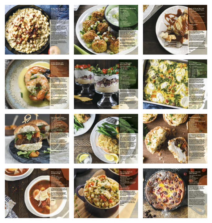 Hanging Wall Calendar - Delicious Dining - Imprinted | Promo Calendars