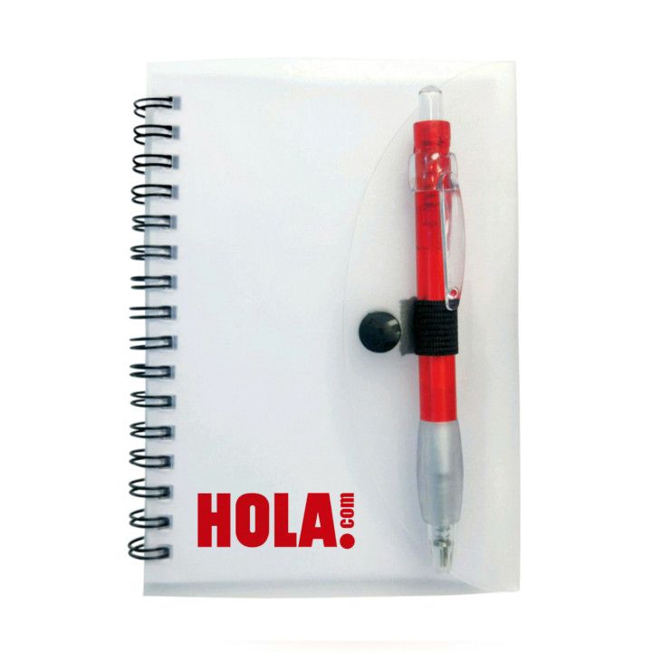 Promotional Spiral Notebook with Pen | Promo Journals & Notebooks