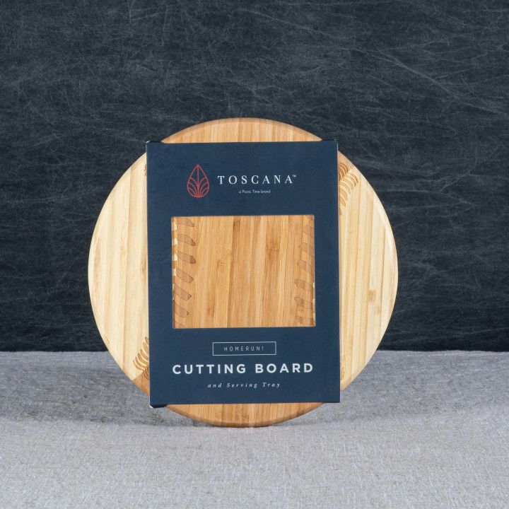Home Run Baseball Cutting Board Serving Tray | Custom Wood Gifts