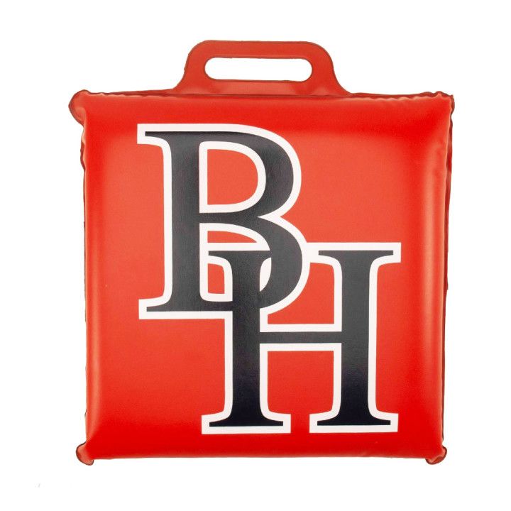 Printed Vinyl Stadium Seat Cushion 12"x12"x2" | Team Stadium Cushions