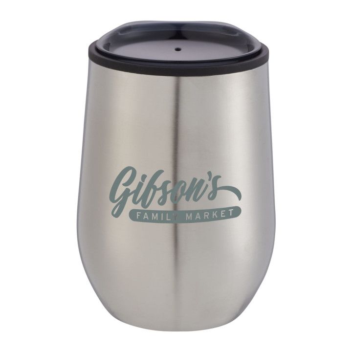 Printed Brix Stainless Exterior 10 oz Travel Cup | Custom Drinkware