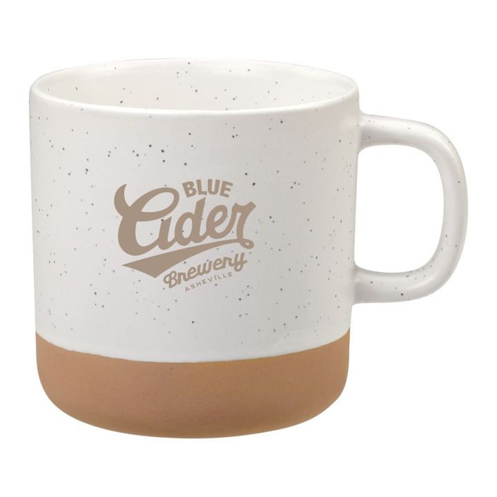 Printed Santos Artisanal 12 oz Ceramic Coffee Mug | Custom Mugs