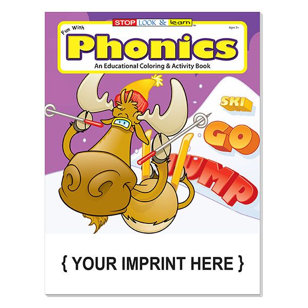 Coloring & Activity Book | Fun With Phonics | Promo Coloring Book
