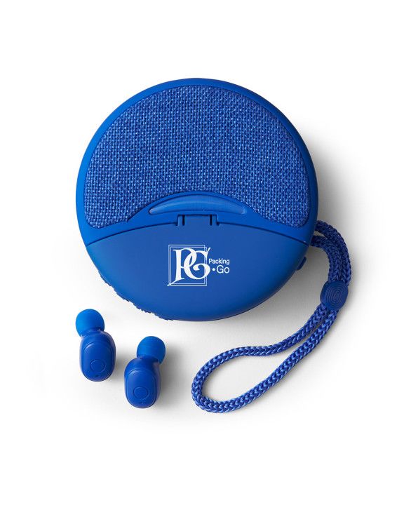 Custom Duo Wireless Earbuds & Speaker | Logo Tech Gifts