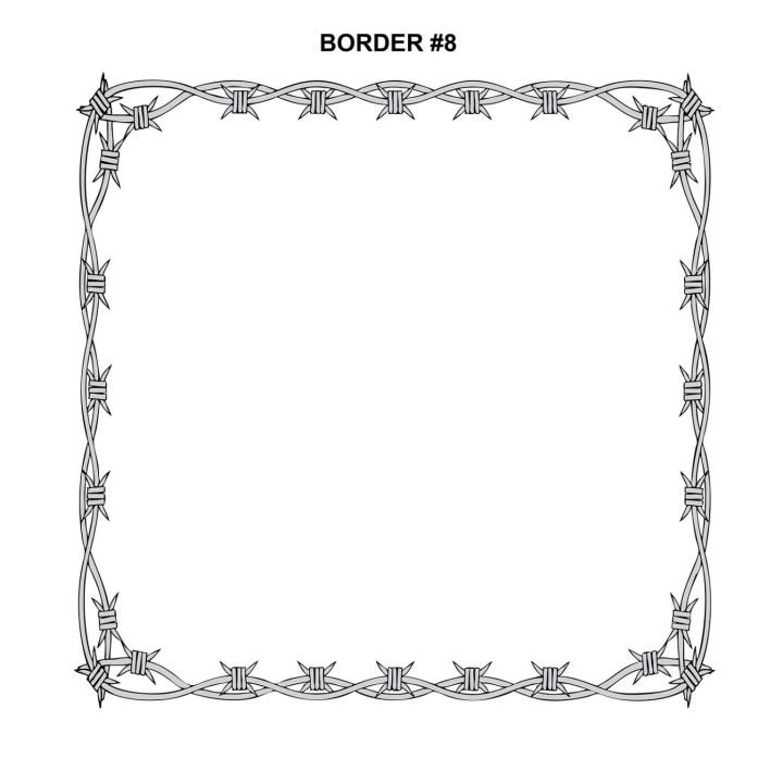 Cotton Bandana with Border-Custom Map Idea | Giveaways
