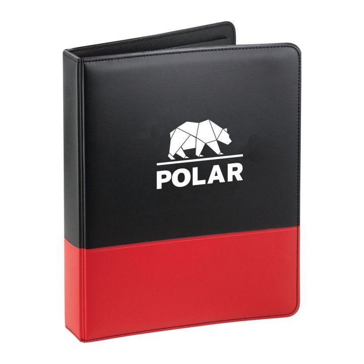 Customized Two Tone Ring Binders | Promotional 3 Ring Binder with Logo