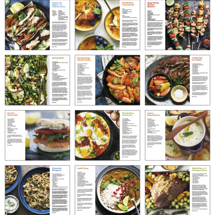 Hanging Wall Calendar - Delicious Dining - Imprinted | Promo Calendars