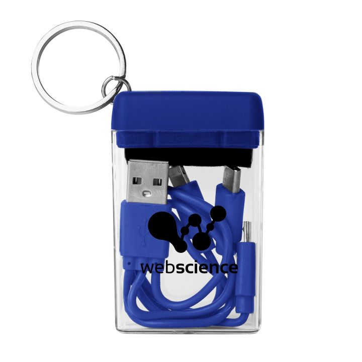 Printed 4-in-1 Charging Cable & Screen Cleaner Set | Custom Tech Gifts