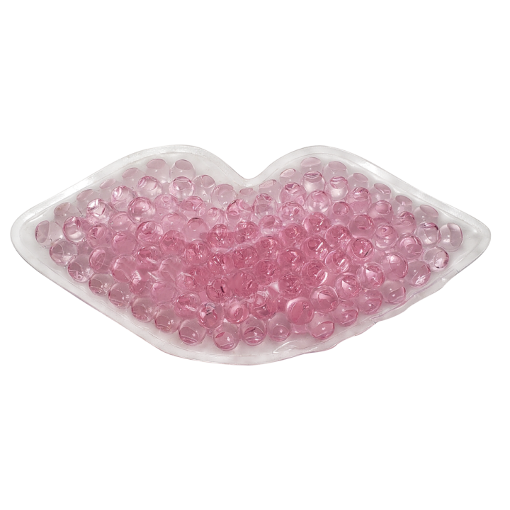 Promotional Lips Gel Beads Hot-Cold Pack | Custom Giveaways