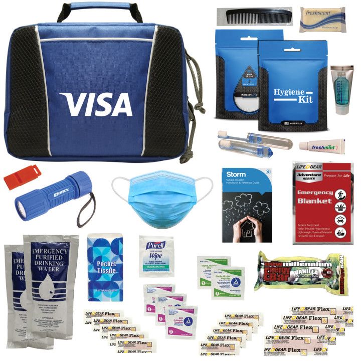 Custom Storm Survival Kit | Promo Emergency First Aid Kit