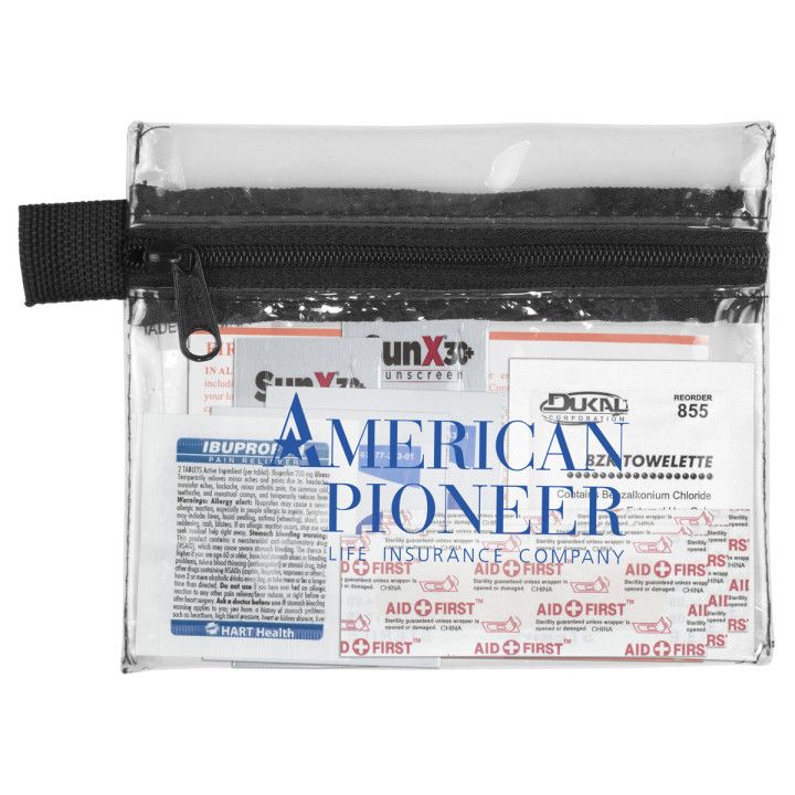 Custom Tag-a-long Plus 8 Piece First Aid Kit