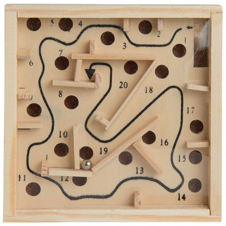 Custom Wooden Maze Puzzle
