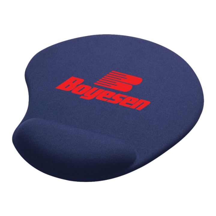 Custom Solid Jersey Gel Mouse Pad / Wrist Rest
