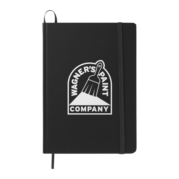 Custom 5" x 7" FSC Mix Snap Elastic Closure Notebook