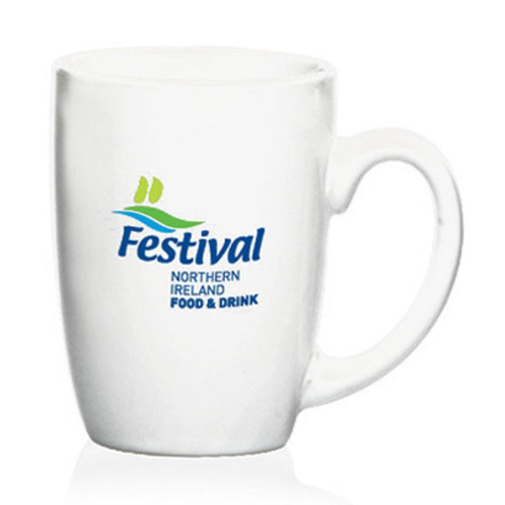 Custom 16 oz. Large Mocha Glossy Ceramic Custom Mugs