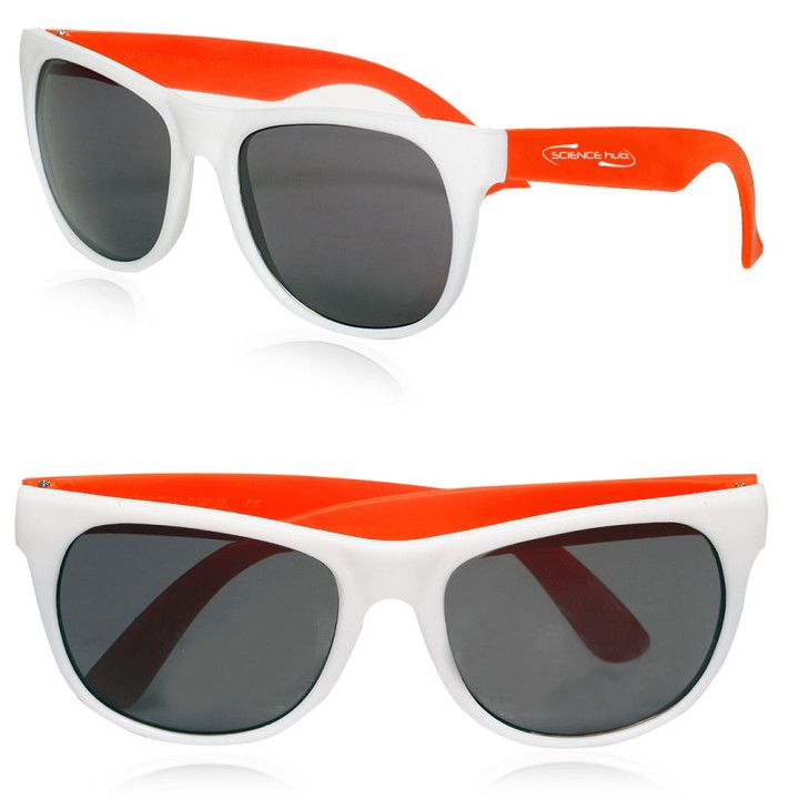Custom Two Tone Plastic Sunglasses