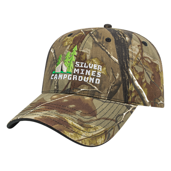 Custom Two Tone Camo Cap