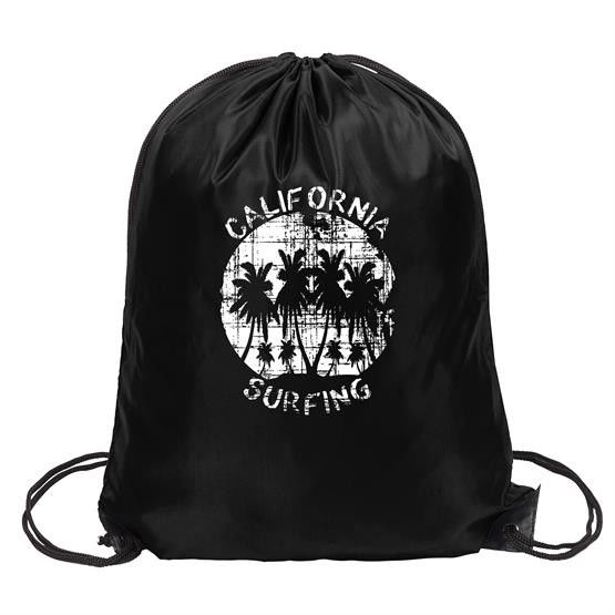 Custom 210D Drawstring Backpack
