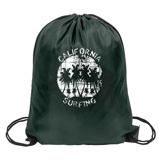 Custom 210D Drawstring Backpack