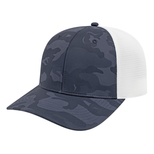 Custom Poly Camo Mesh Back Cap