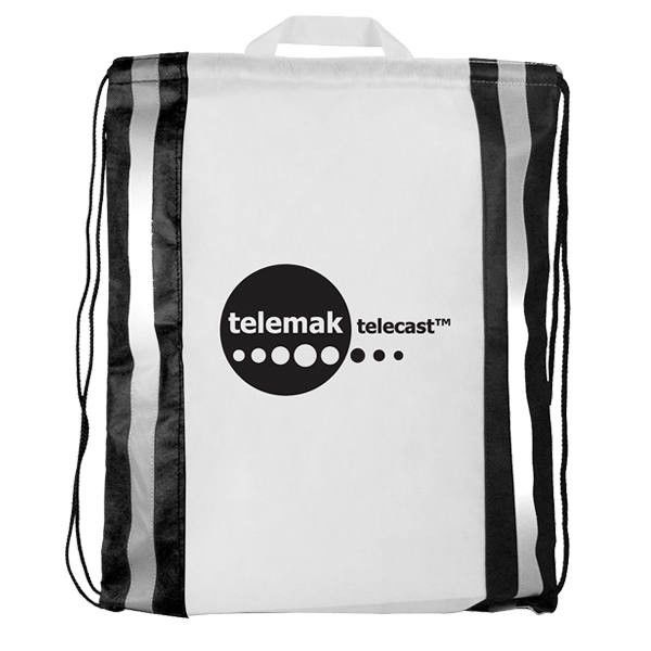 Custom NW Reflective Drawstring Backpack