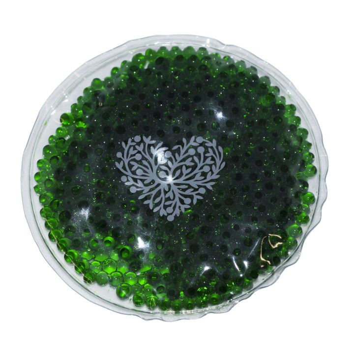 Custom Round Gel Bead Hot/Cold Pack