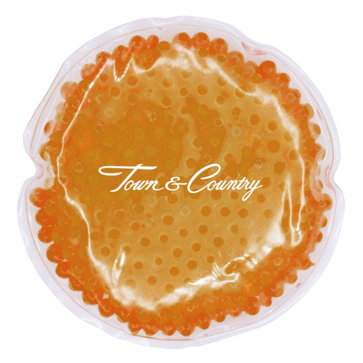 Custom Round Gel Bead Hot/Cold Pack