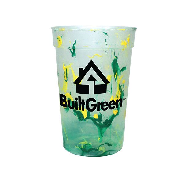 Custom 17 oz. Confetti Stadium Cup
