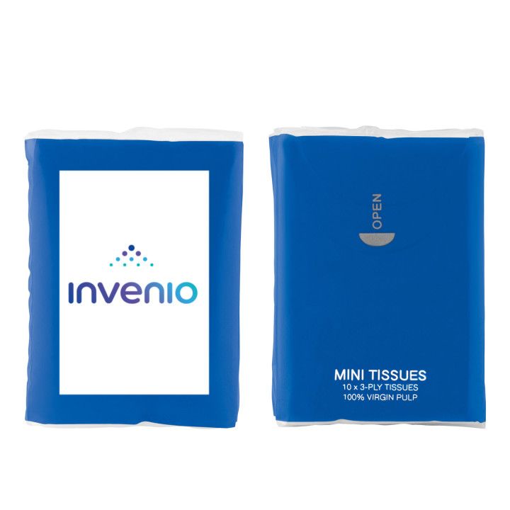 Custom Tissue Pack - 3" x 2" x 1"