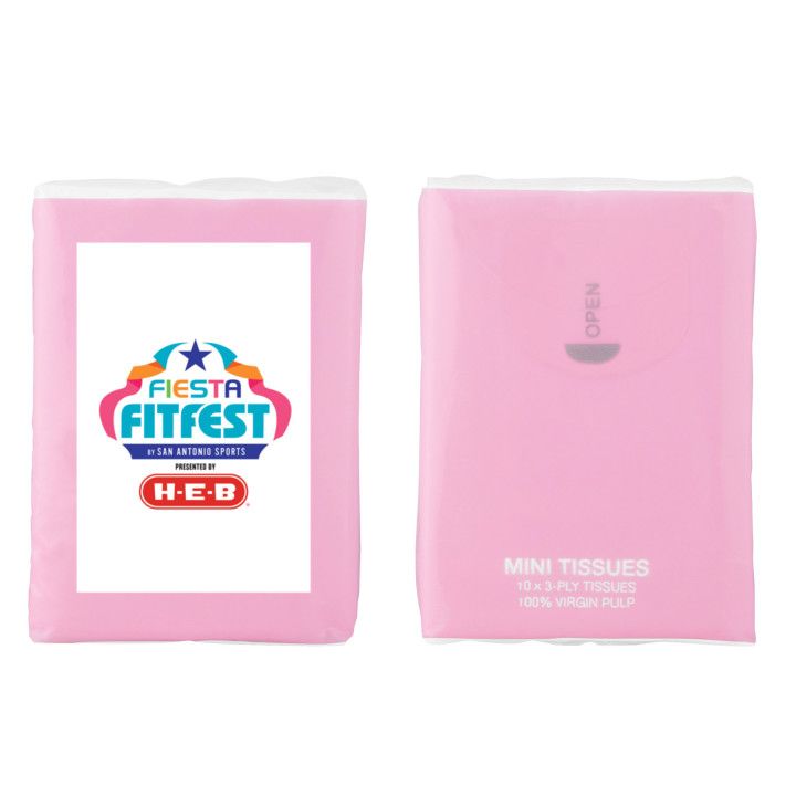 Custom Tissue Pack - 3" x 2" x 1"