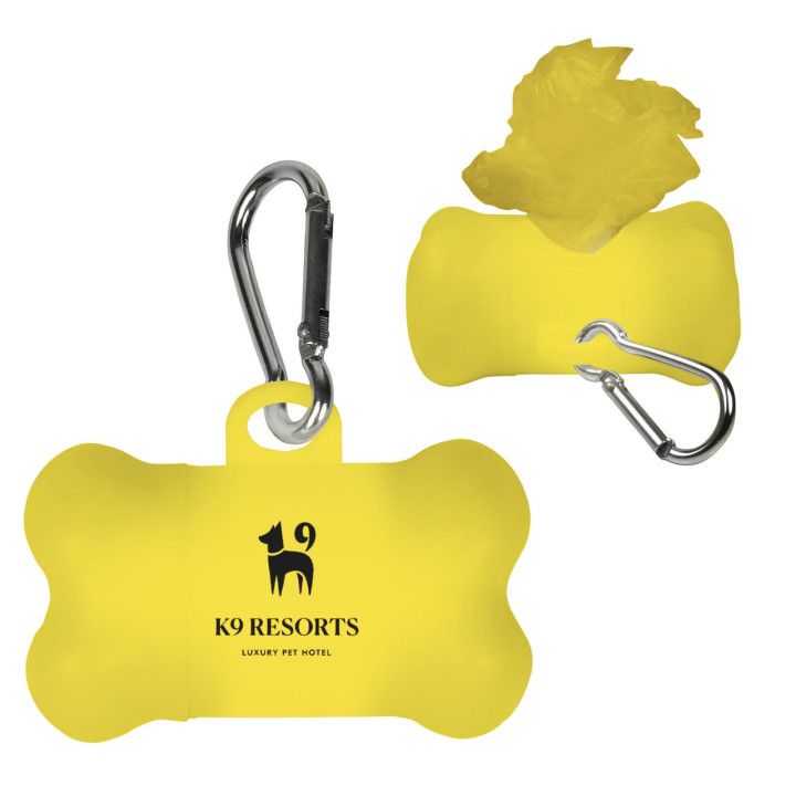 Custom Dog Bone Baggie Dispenser