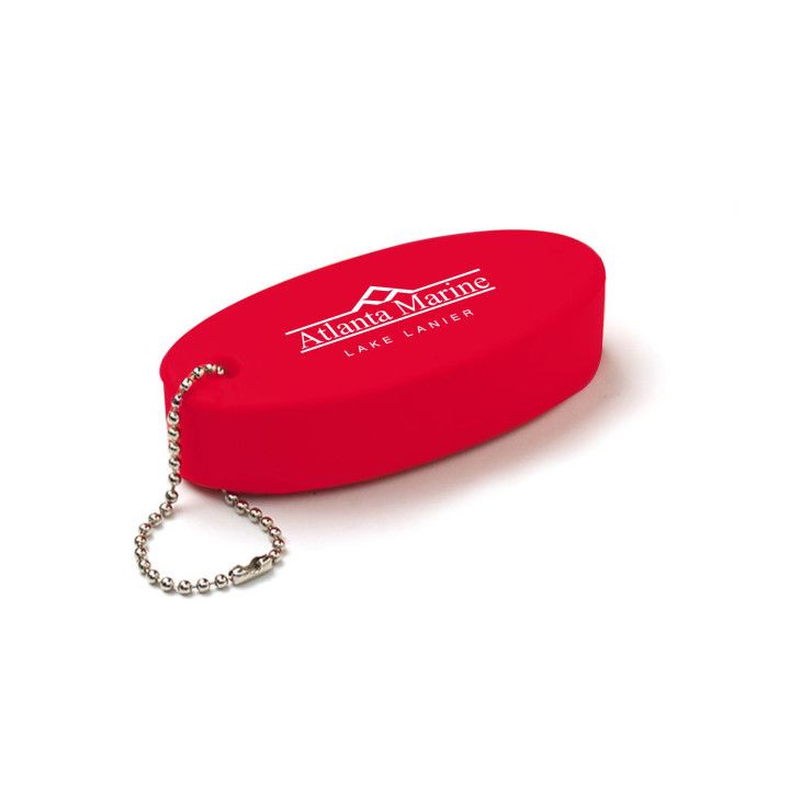 Custom Oval-Shaped Floating Keychain