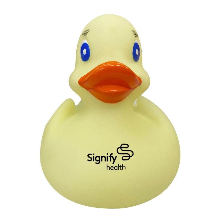Custom Translucent Color Changing Rubber Duck