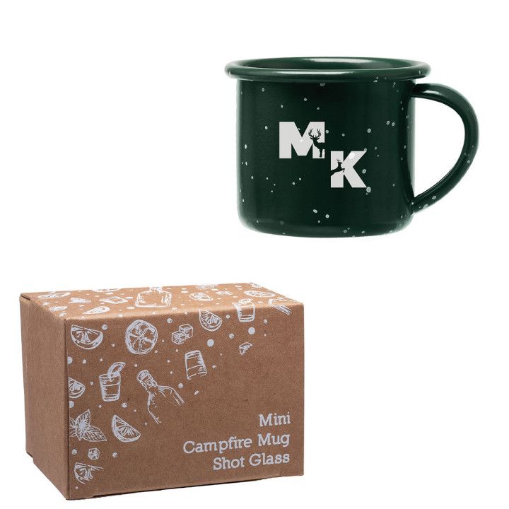 Custom Mini Campfire Mug Shot Glass