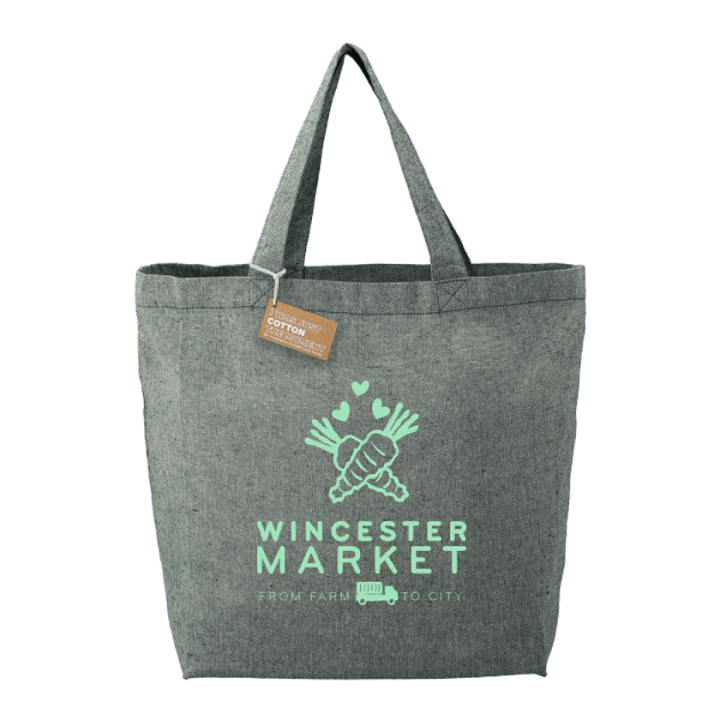 Custom Recycled 5oz Cotton Twill Grocery Tote