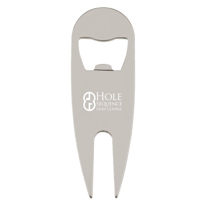 Custom Divot Tool With Bottle Opener