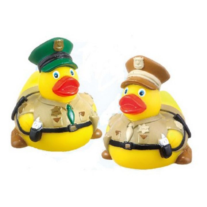 Custom Rubber Park Ranger Duck Toy
