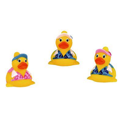 Custom Rubber Fitness Duck Toy