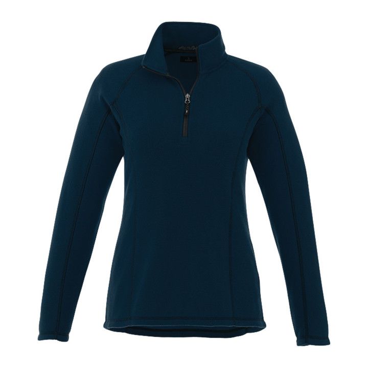 Custom Women's BOWLEN Poly Microfleece Half Zip